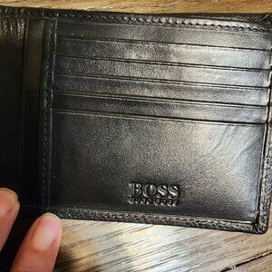 Hugo Boss | Bags | Hugo Boss Mens Pebbled Leather Bifold Wallet Nib ...